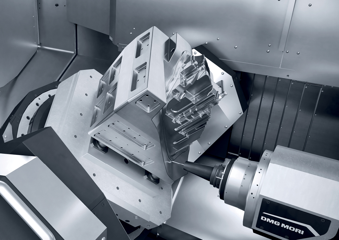 New generation DMU 80 P duoBLOCK from DMG MORI offers top level 5-axis machining - SPAENER